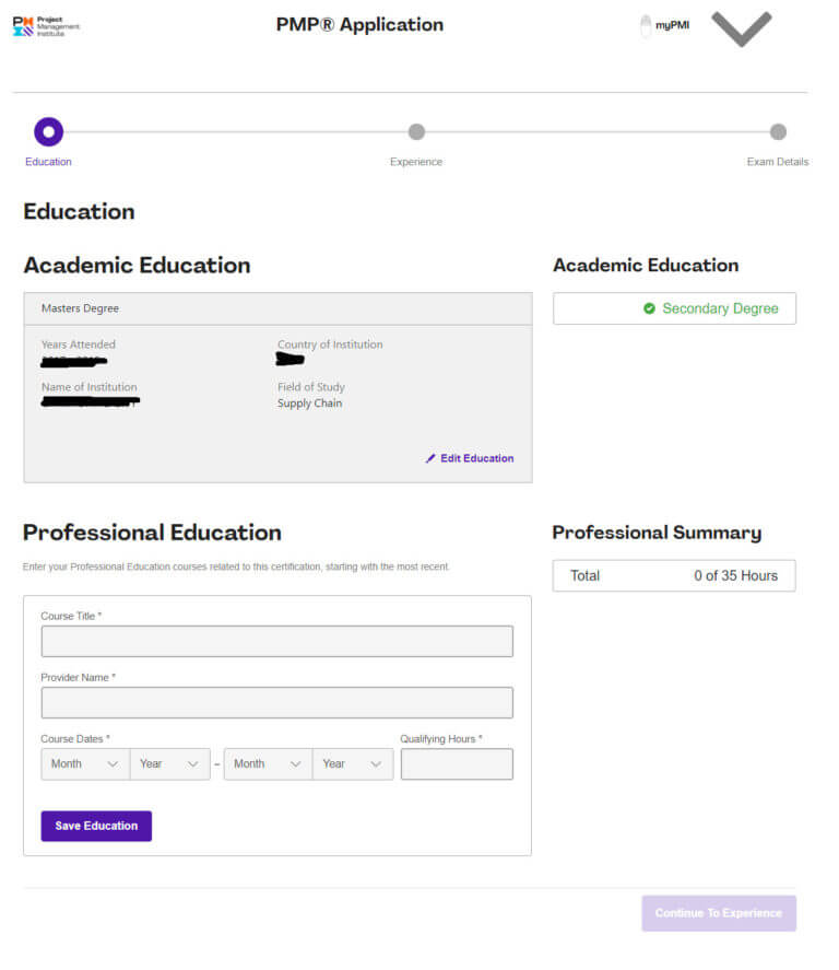 A Complete Guide for the Latest PMP Certification Application Process-2023
